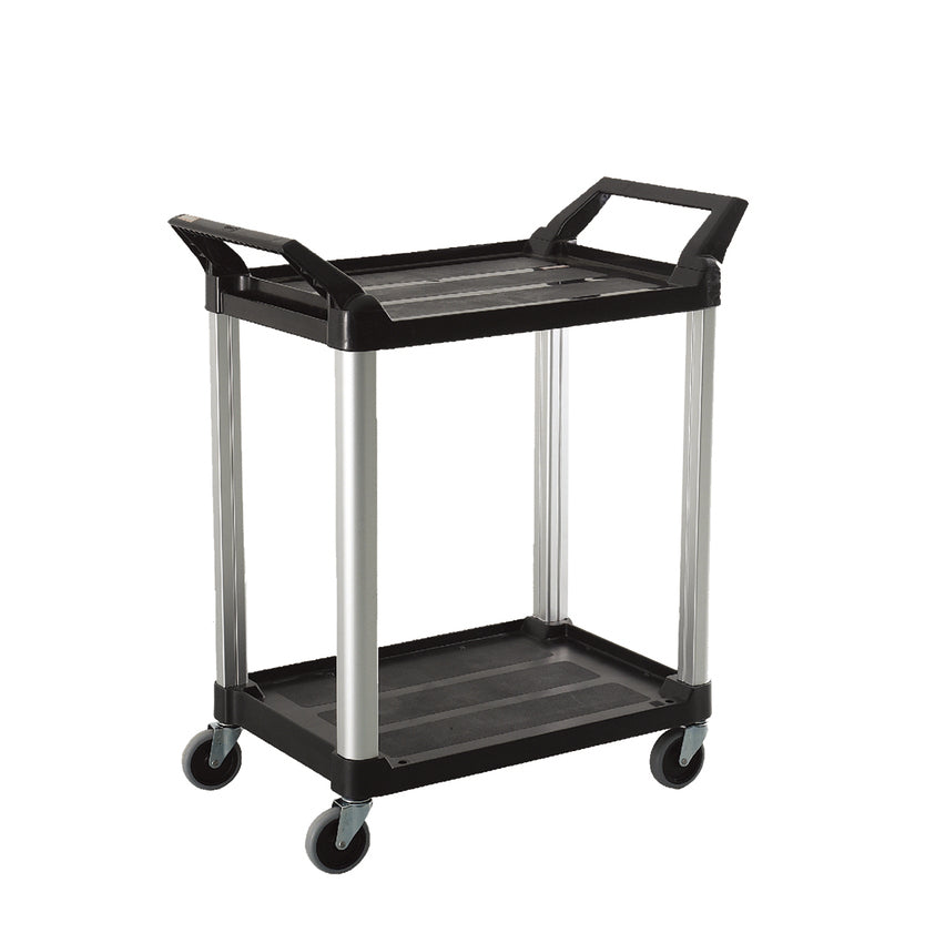 Trust 2 Tier Utility Cart ( Black ) - RT4020 – Anything Safety Australia