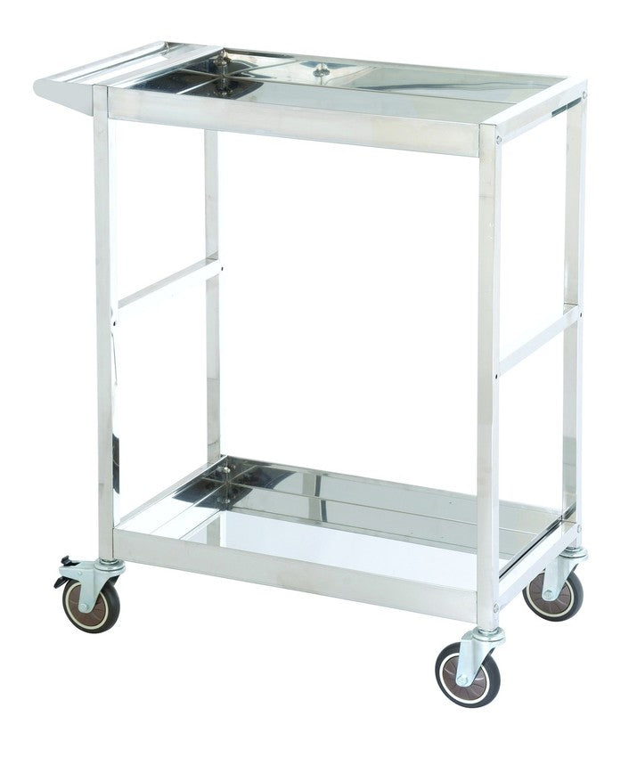 Jumbo Double Deck Tray Trolley - TS26004 – Anything Safety Australia